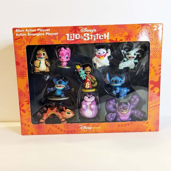 Disney | Toys | Lilo Stitch Alien Action Playset Experiments Figures ...